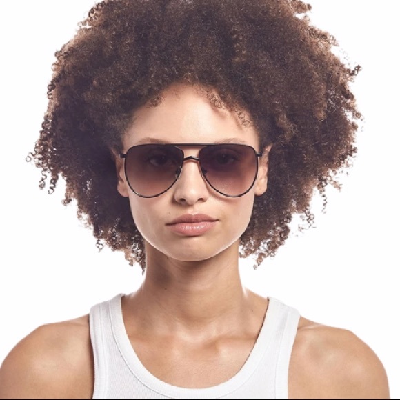 Le Specs | Accessories | Le Specs High Fangle Black Aviator Sunglasses ...